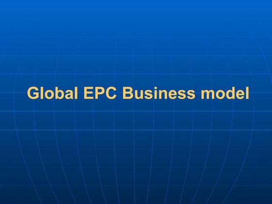 EPC v EPCM Contracting- A Comparison | PPT
