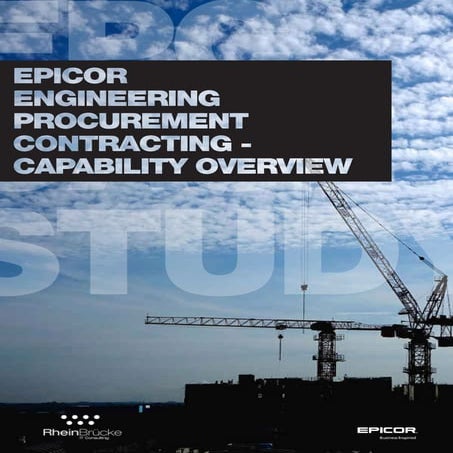 EPC v EPCM Contracting- A Comparison | PPTX