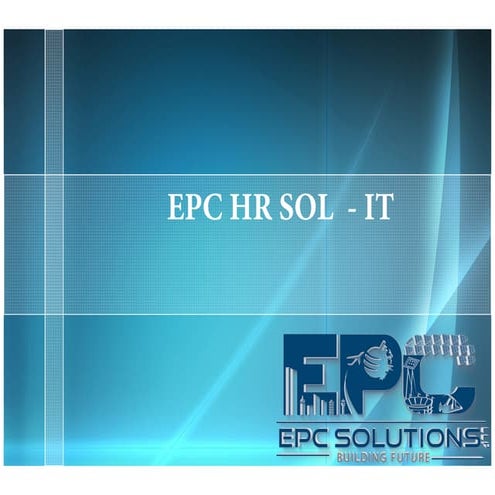 EPC Solutions- HR Oursourcing | PDF