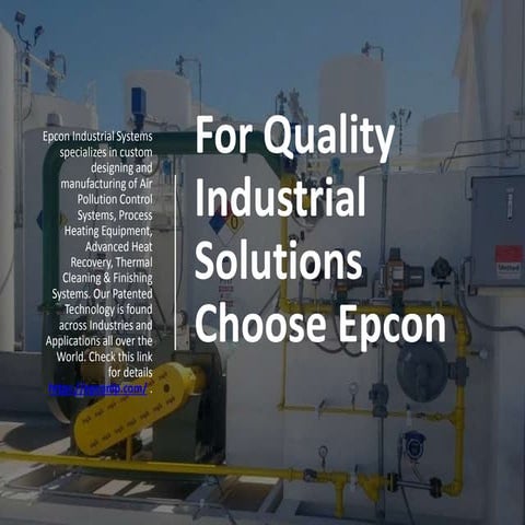 For Quality Industrial Solutions Choose Epcon | PPT