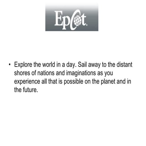Epcot | PPT
