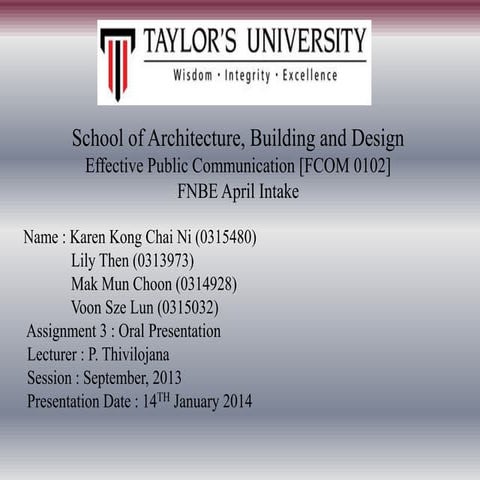 Epc presentation | PPTX