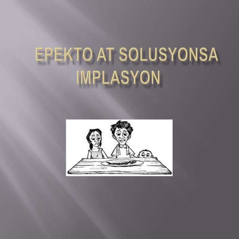Epekto Ng Implasyon Ang Bayan Ngayon » Presyo Ng Mga Pangunahing