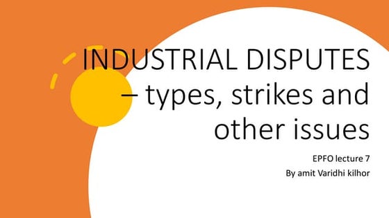 Types of strikes | PDF