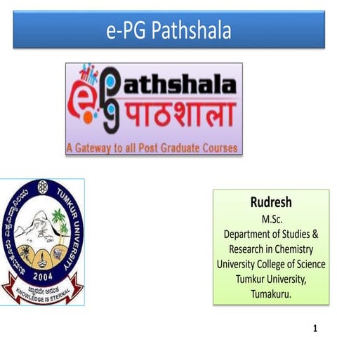e PG Pathshala | PPTX