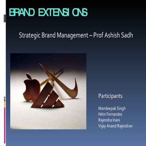 Epgp bm brand_extensions_ppt | PPT