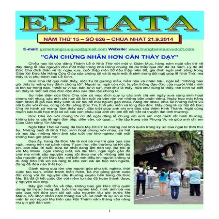 Ephata 626 | PDF