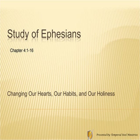 Ephesians 4 1 16 | PPT