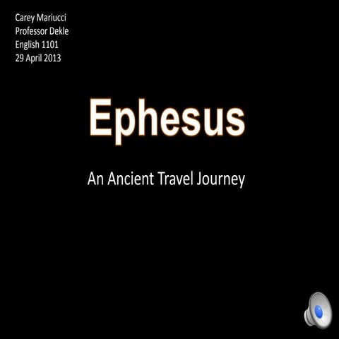 How to Plan Your Trip to Ephesus, Turkey.ppt