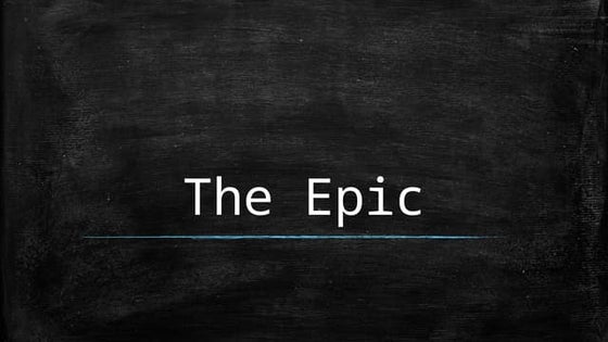 Epic presentation | PPTX