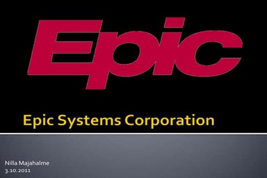 Epic Systems Logo