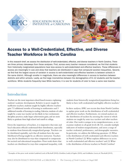 Teacher Quality Power Point | PPT