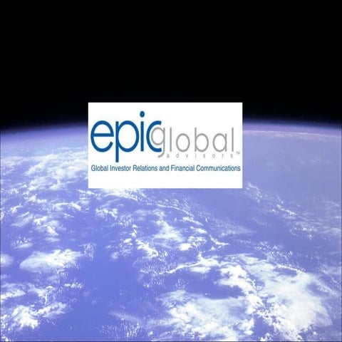 Epic Global Advisors | PPT