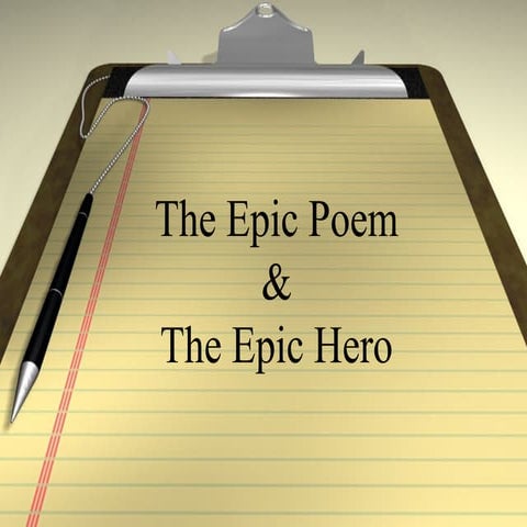 Epic hero powerpoint | PPT