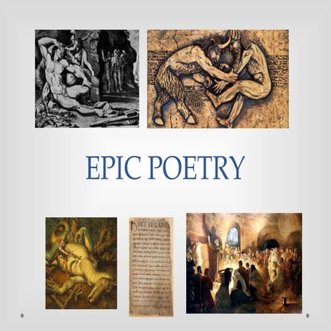Epic poetry ppt (Roberto Santiago) | PPT