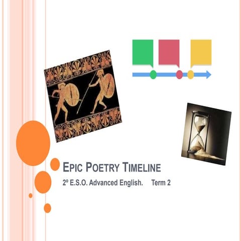 Epic poetry timeline ppt (Roberto Santiago) | PPTX