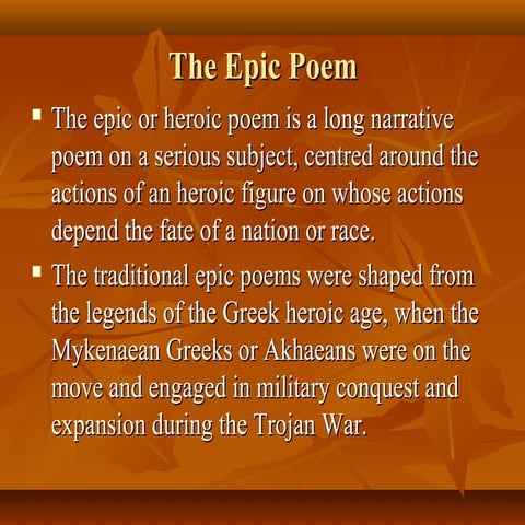 Epic Powerpoint | PPT