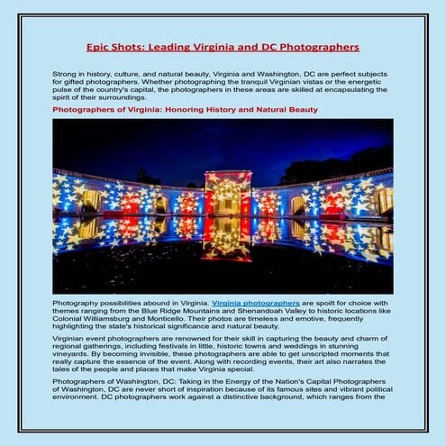 Epic Shots Leading Virginia and DC Photographers.pdf