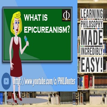What is Epicureanism? | PDF