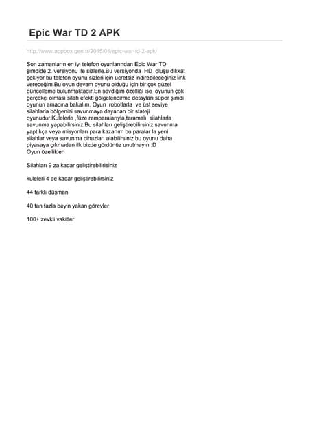 Call of mini zombies 2 apk | PDF