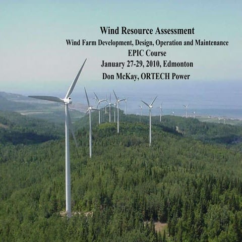 Wind Resource Assessment | PPT