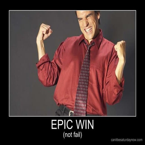 Epic Social Media Win (not fail) | PPTX