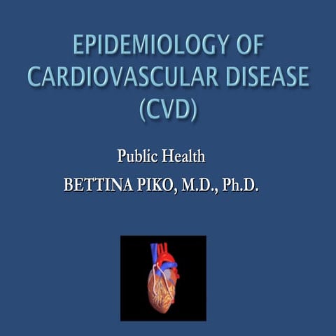 Epide.of cvd | PPT