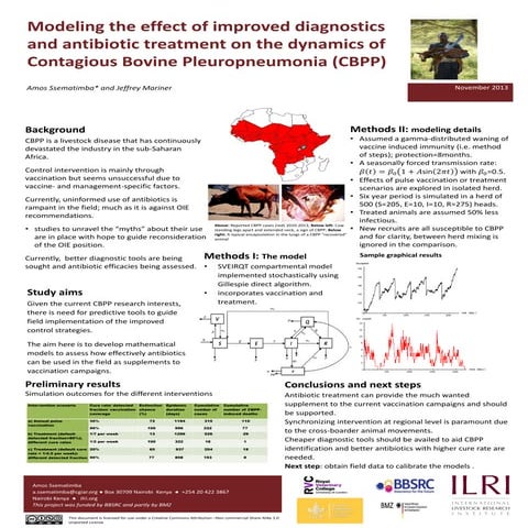 Working Life of Infectious Disease Models - Dr Erika Mansnerus | PPTX