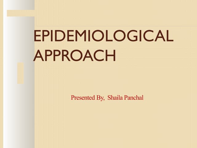 Incidence And Prevalence | PPT