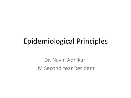 Epidemiology-chn | PPTX