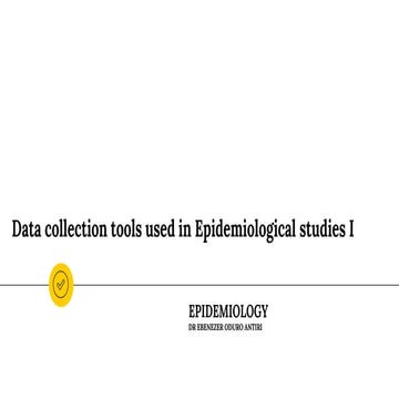 Epidemiology 009 Data collection tools .pdf