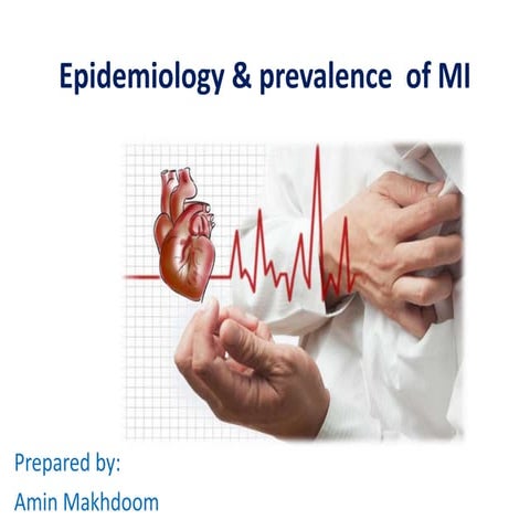 Epidemiology of mi | PPTX