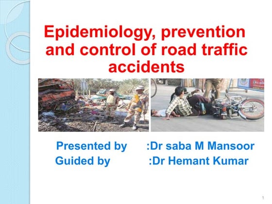 E - Traffic Accident Reconstruction Fundamentals | PPT