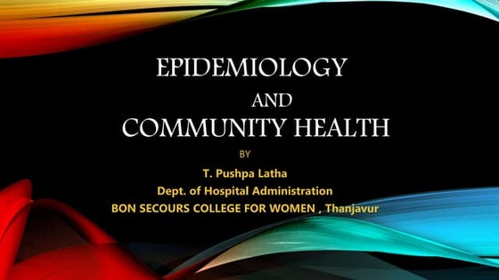 Introduction to epidemiology | PDF