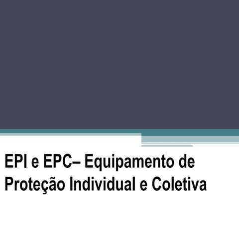 Epi e epc ifal | PPT