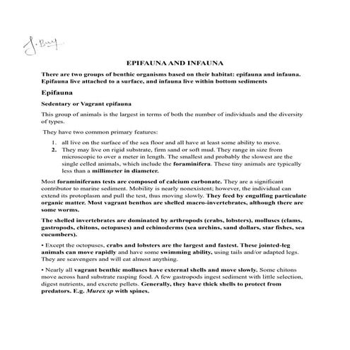 Epifauna and Infauna - J. Bovas Joel.pdf