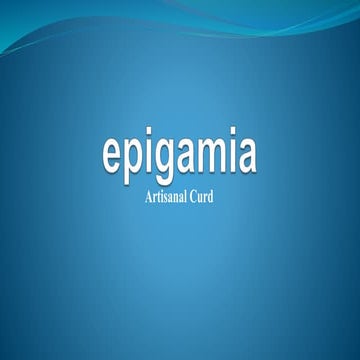 Epigamia | PPTX