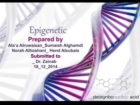 Introduction to Epigenetics | PPT