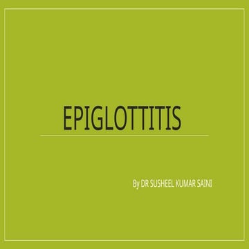 Approach to case of Acute EPIGLOTTITIS.pptx