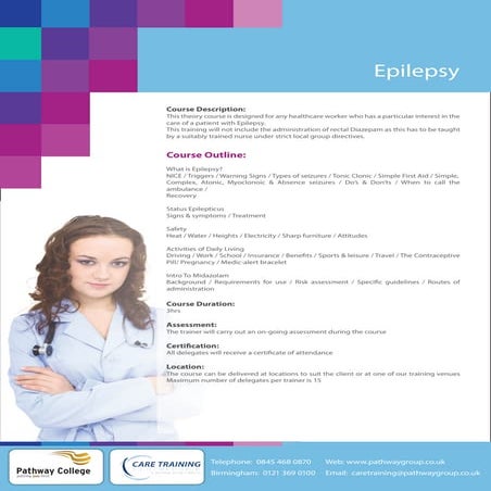 Epilepsy Training Course/ Epilepsy Awareness Training | PDF | Brain and ...