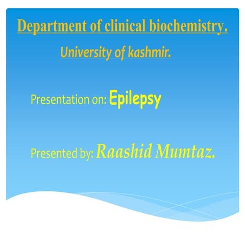 Epilepsy | PPT