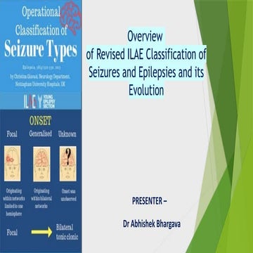 Epilepsy classification 2.pptx by sms hospital | PPTX