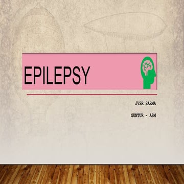 Epilepsy learning... | PPT