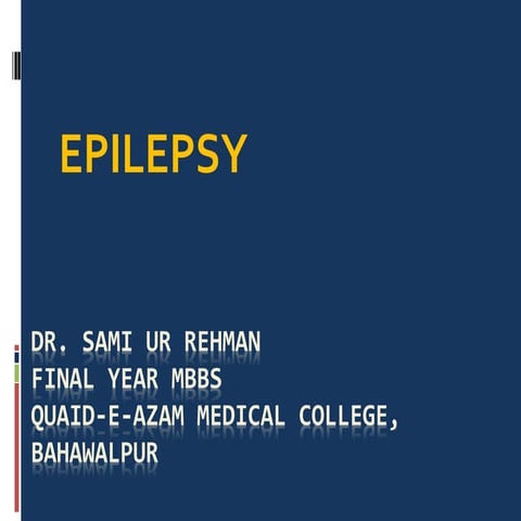 Epilepsy | PPT
