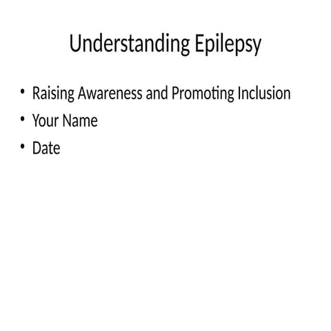 Epileptic_People_Presentation_how_they_are | PPTX