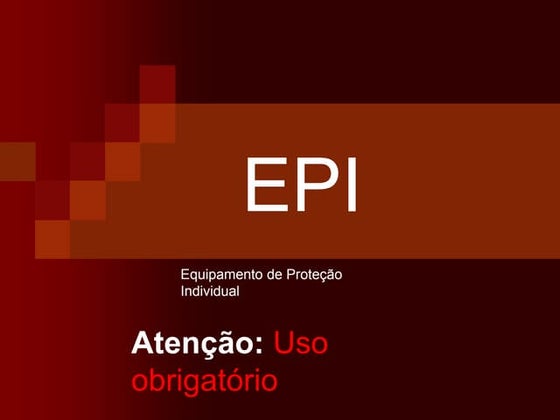 Aula EPI - Apresentação | PPT