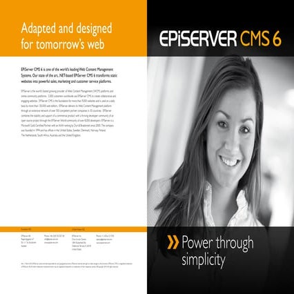 EPiServer Cms 6 | PDF