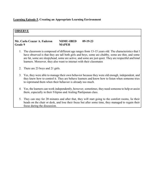 Management Strategies For Multigrade Classrooms Pptx