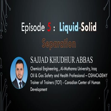 Episode 5 liquid solid separation horizontal diaphragm filter press | PDF