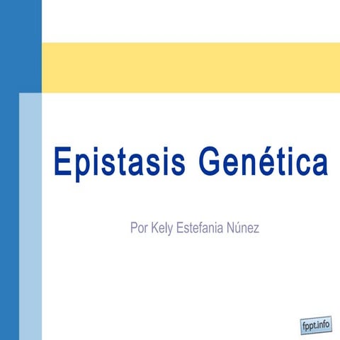 Epistasis | PPTX